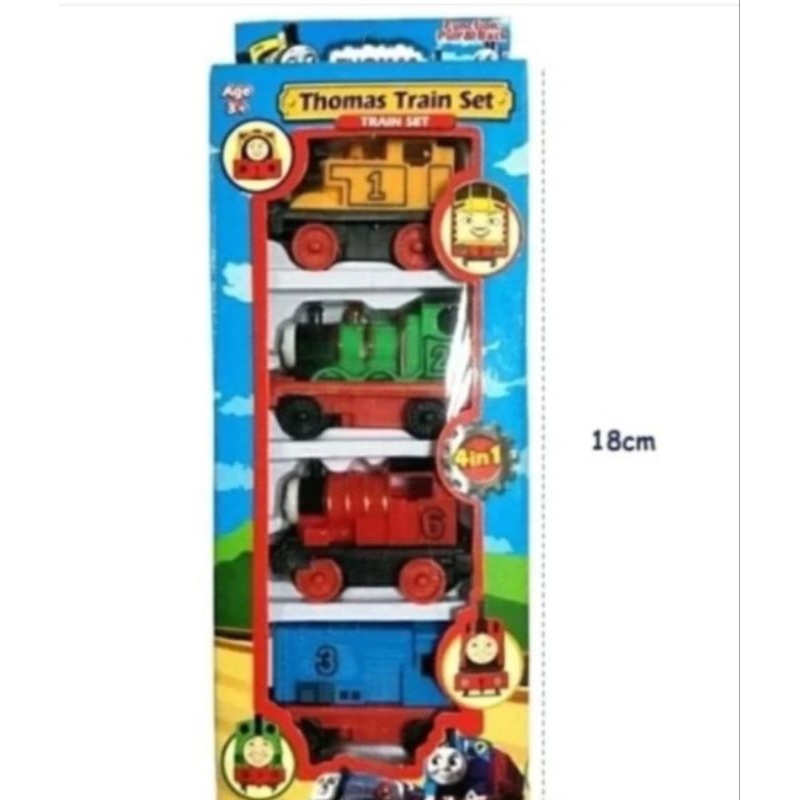 Jual KERETA THOMAS SET 311- mainan kereta thomas set full back | Shopee ...