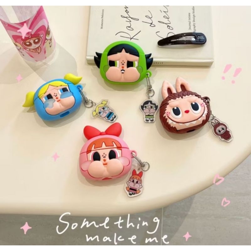 Jual Airpods Casing gen 1 2 3 4 Pro 1 2 model Labubu BabyCry Sillicone ...