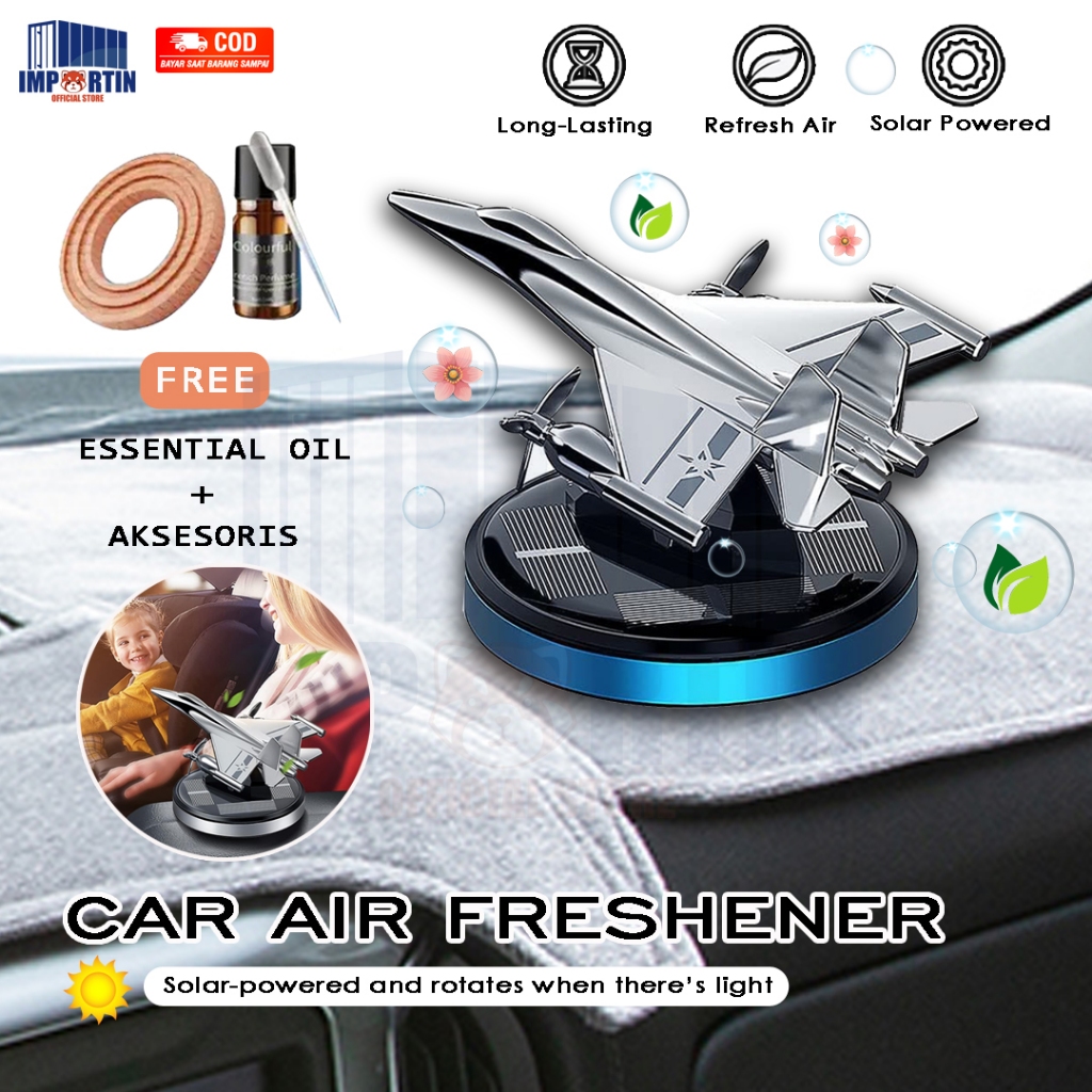 Jual Parfum Mobil Dashboard Solar Jet Heli Free Pengharum/ Diffuser ...