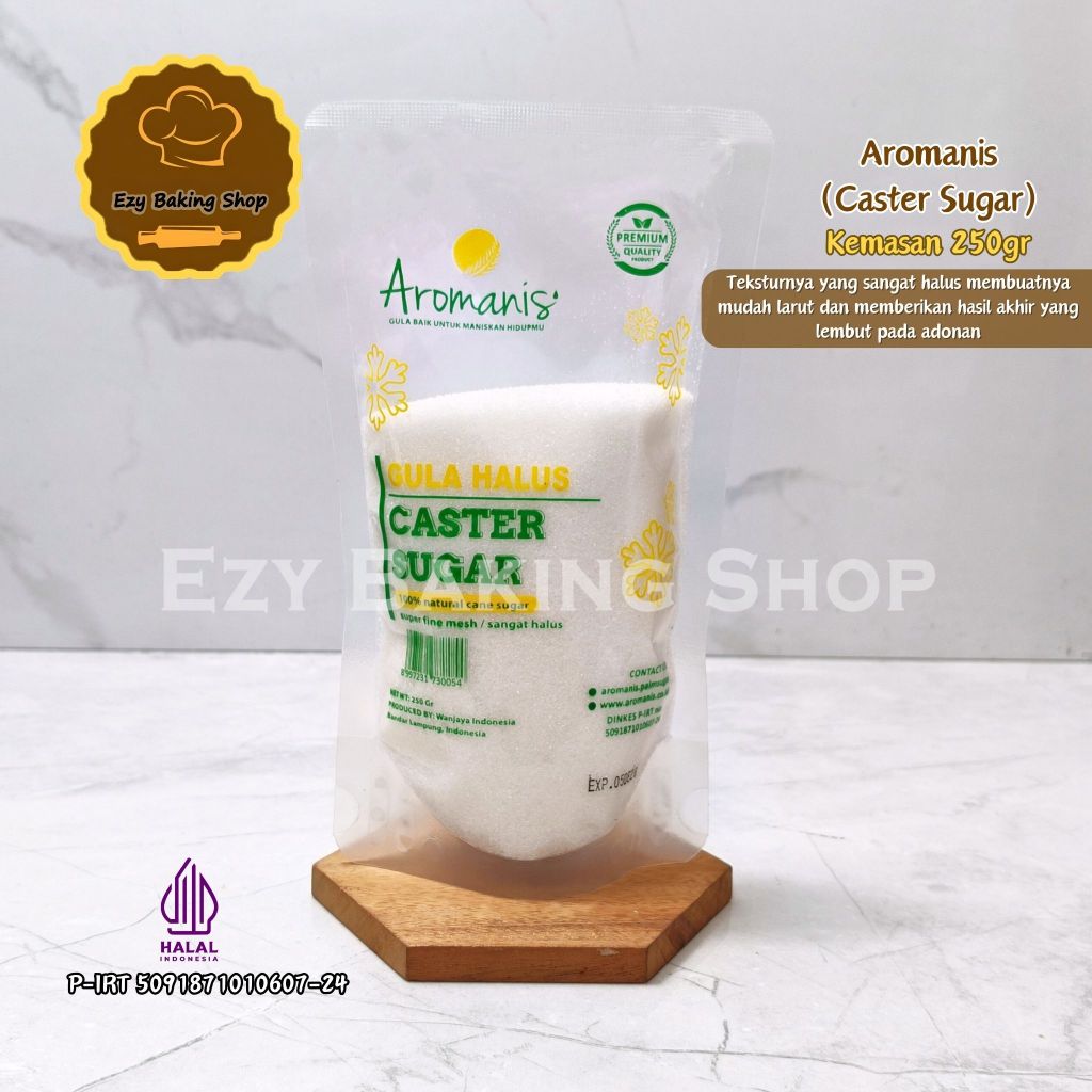 Jual Arumanis Caster Sugar 250gr - Gula Putih Halus / Gula kastor ...