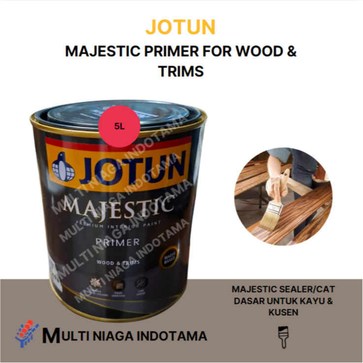 Jual JOTUN MAJESTIC PRIMER FOR WOOD & TRIMS / CAT DASAR SEALER ANTI ...