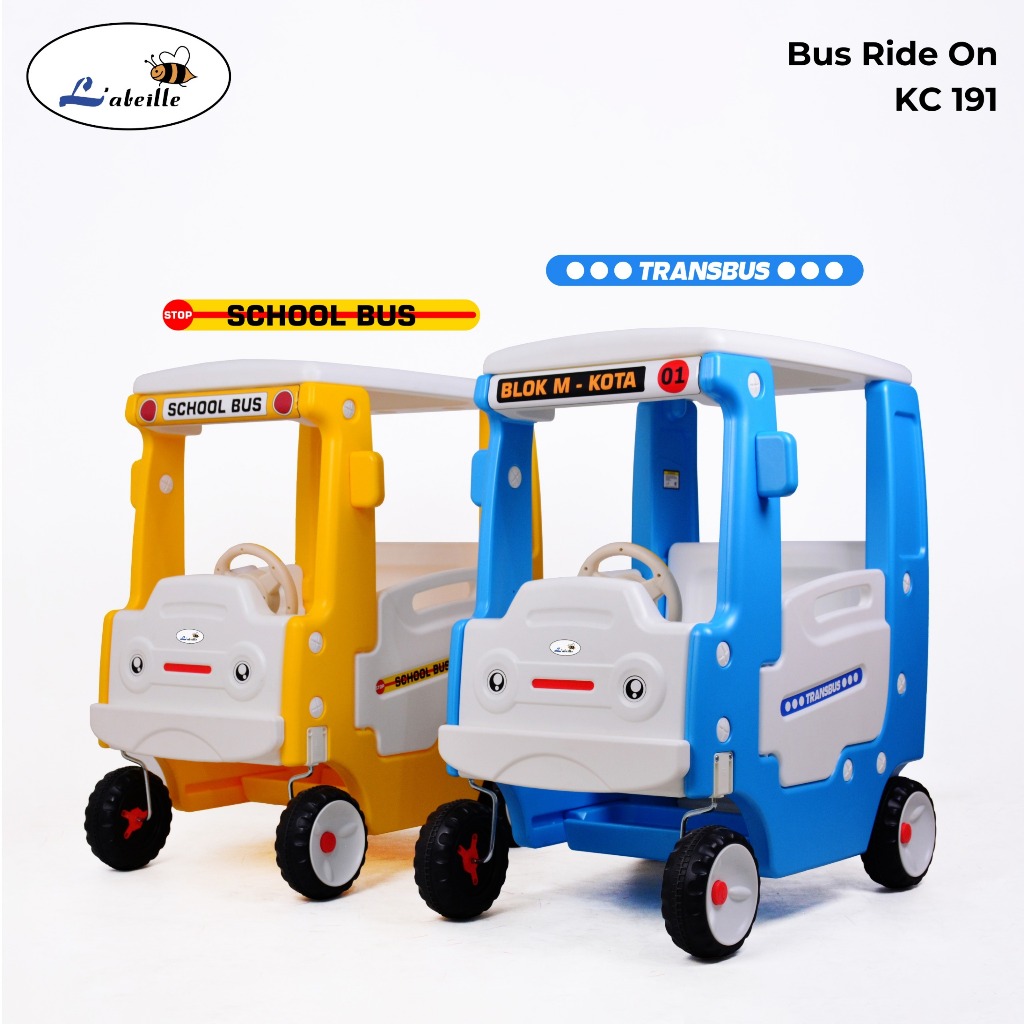 Jual Labeille KC 191 Bus Ride On | Shopee Indonesia