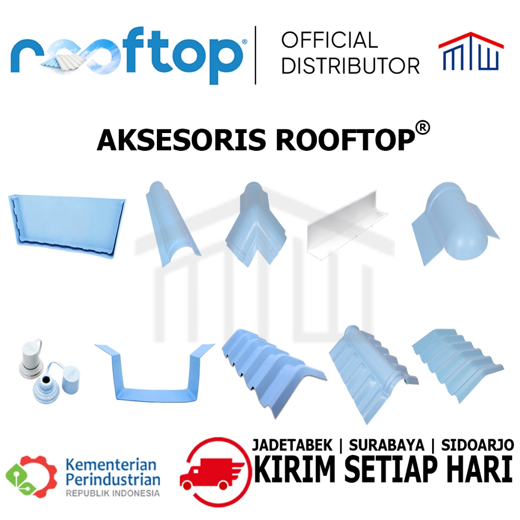 Jual Rooftop uPVC Atap Dingin & Aksesoris Rumah,Gudang,Awning TKDN ...