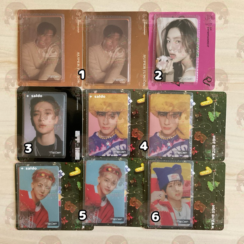 Jual TAPCASH BNI X SUPER JUNIOR RED VELVET NCT 127 DREAM SIWON IRENE ...