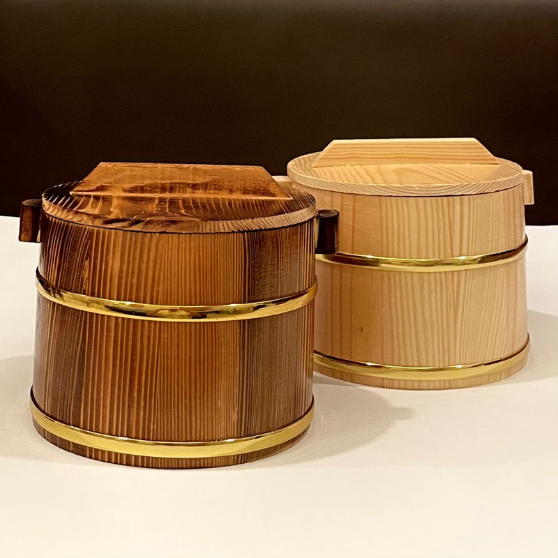 Jual Bakul Nasi Kayu / Tempat Nasi Kayu / Bakul Saji Kayu / Wooden Rice ...
