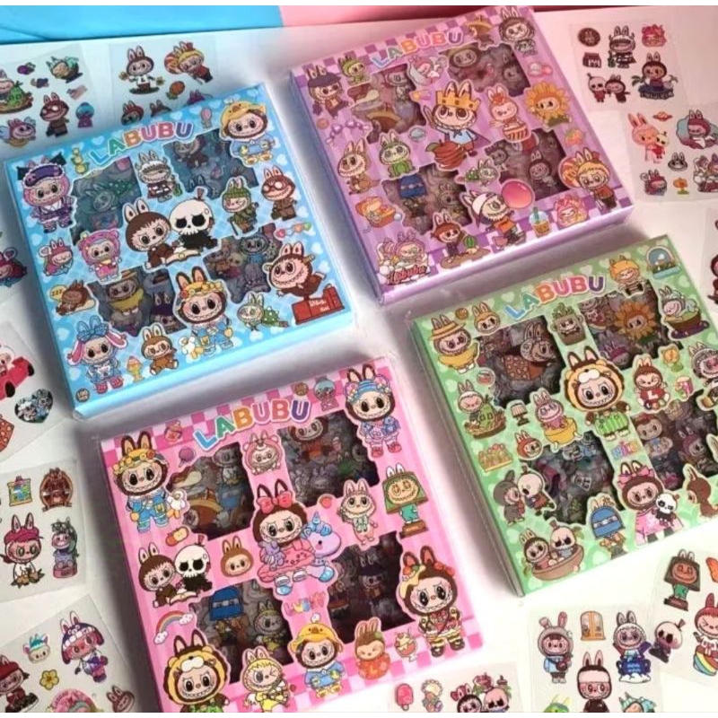 Jual Stiker LABUBU Viral Box Kotak dan Roll | Shopee Indonesia