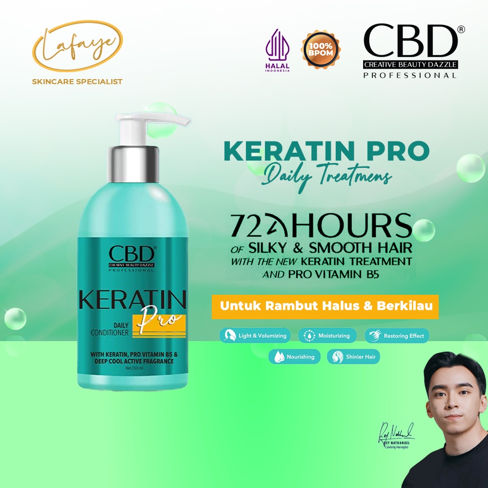 Jual CBD Professional Keratin Pro Daily Conditioner - Kondisioner ...