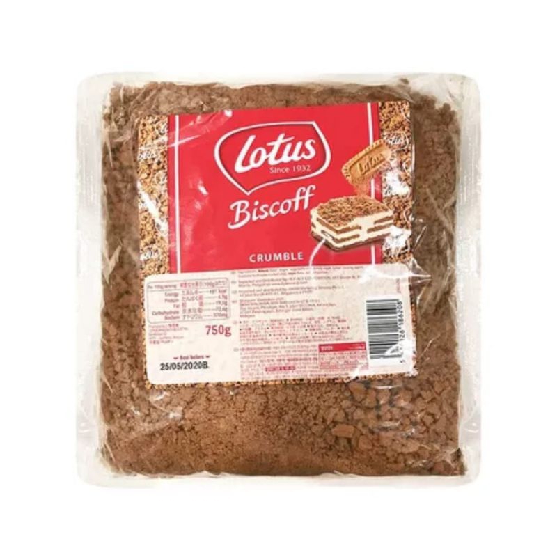 Jual Lotus Biscoff Cookies Crumb | Lotus Biscuit Crumble 750Gr | Shopee ...