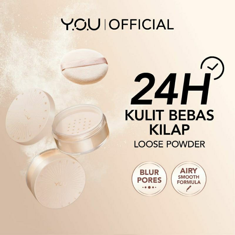 Jual Y.O.U NOUTRIWEAR + AIRY FIT LOOSE POWDER | Shopee Indonesia