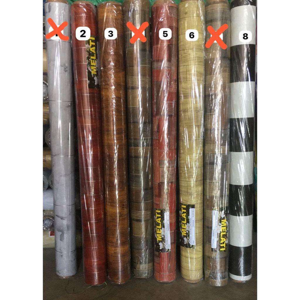 Jual KARPET PLASTIK LANTAI VINYL 1 ROLL (14 meter) / TAPLAK MEJA | Shopee Indonesia