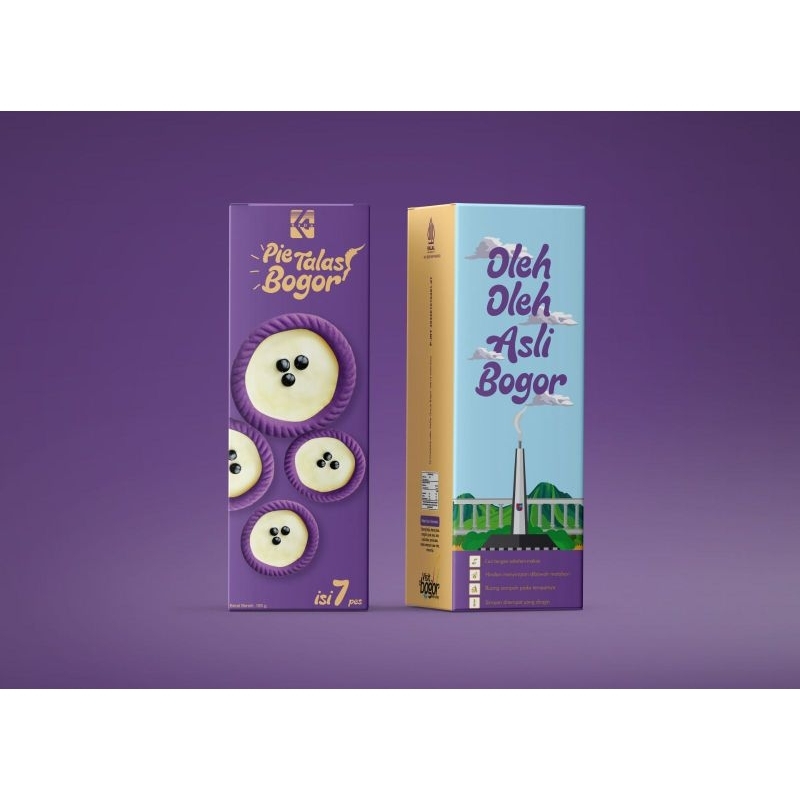 Jual PIE TALAS BOGOR KADE Isi 7pcs | 195gr | Shopee Indonesia