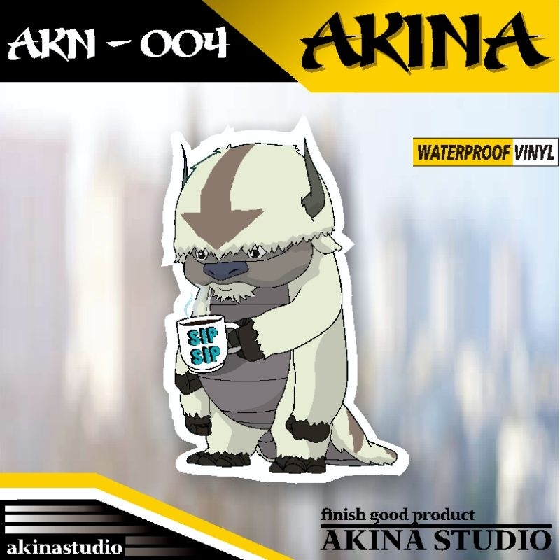 Jual sticker vynil anti air appa sip sip | stiker vynil anti air appa ...