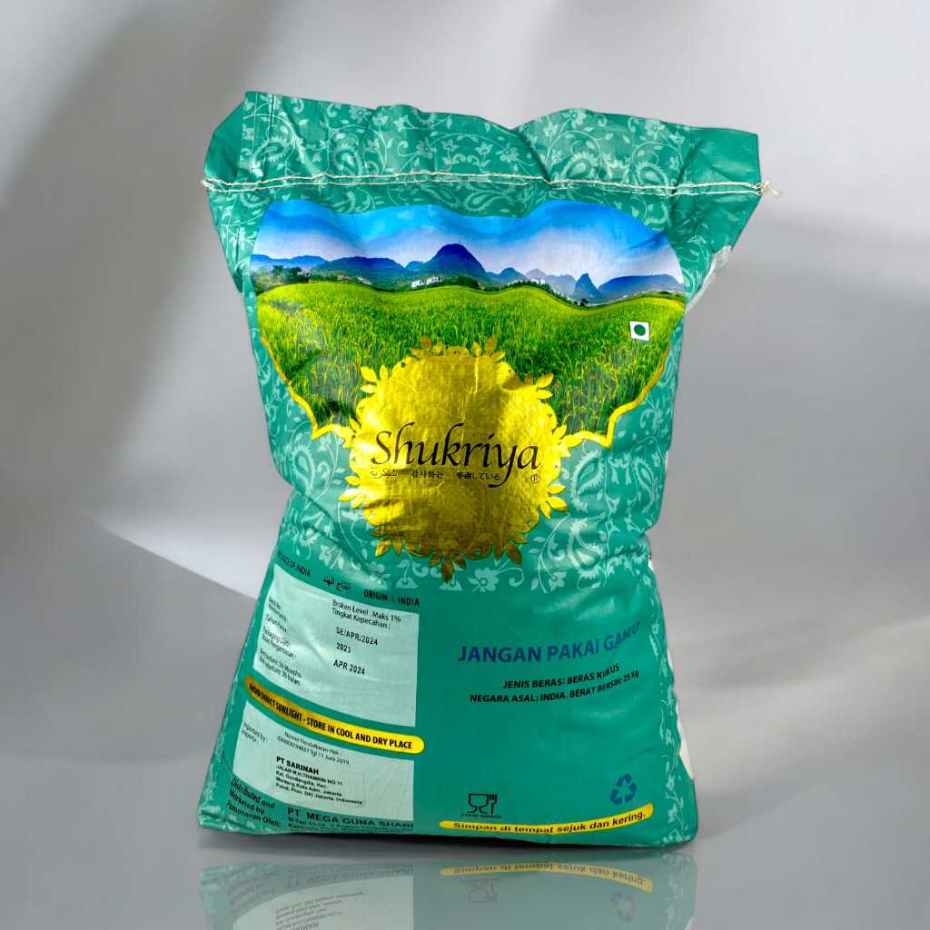 Jual Premium Shukriya Basmati Rice Kemasan 1Kg | Shopee Indonesia
