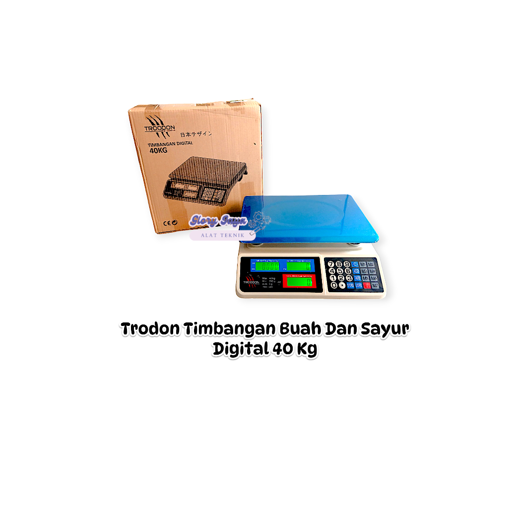 Jual Timbangan Sayur Dan Buah Digital Scale Double Computing 40 Kg ...