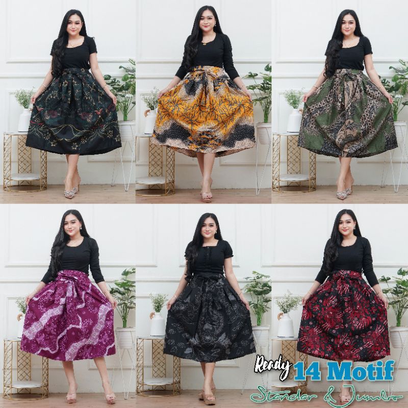 Jual ROK 7/8 MOTIF BATIK | ROK UNGGUL JAYA | ROK PAYUNG | ROK BATIK ...