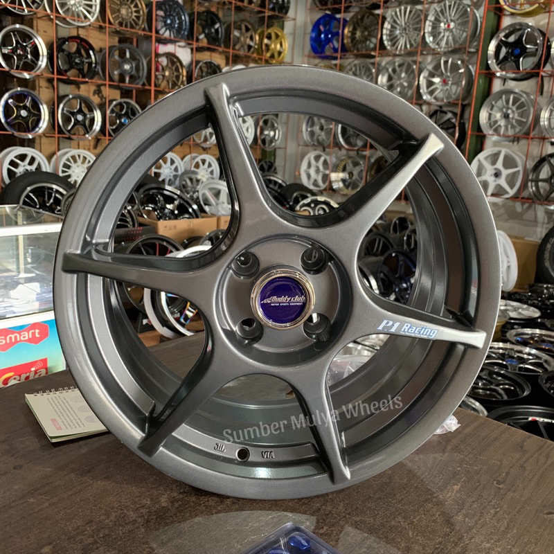 Jual Velg R16 Buddyclub p1 by jf luxury. Sumber Mulya Wheels. velg ...