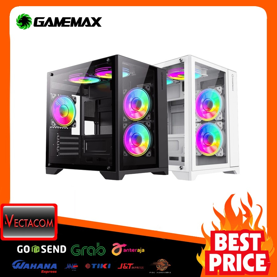 Jual Casing Gamemax INFINITY [MiNi M-ATX] - Casing Gaming | Shopee ...