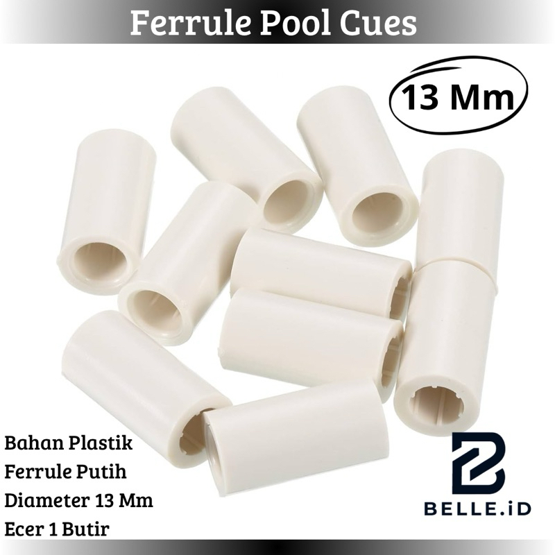 Jual Ferrule Stik Billiard 13 Mm Putih 1 inch | Shopee Indonesia