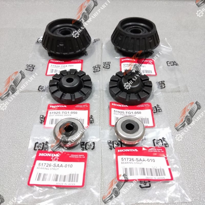 Jual KARET SUPPORT SHOCK DEPAN JAZZ RS BRIO MOBILIO BRV HRV + KARET ...