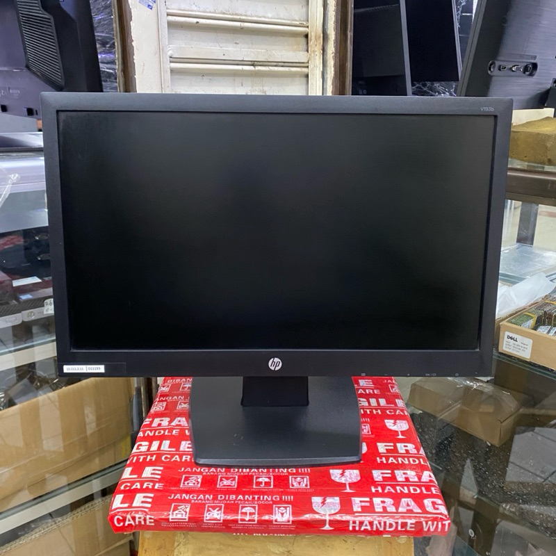 Jual Monitor led 19 inch hp kondisi super mulus like new | Shopee Indonesia