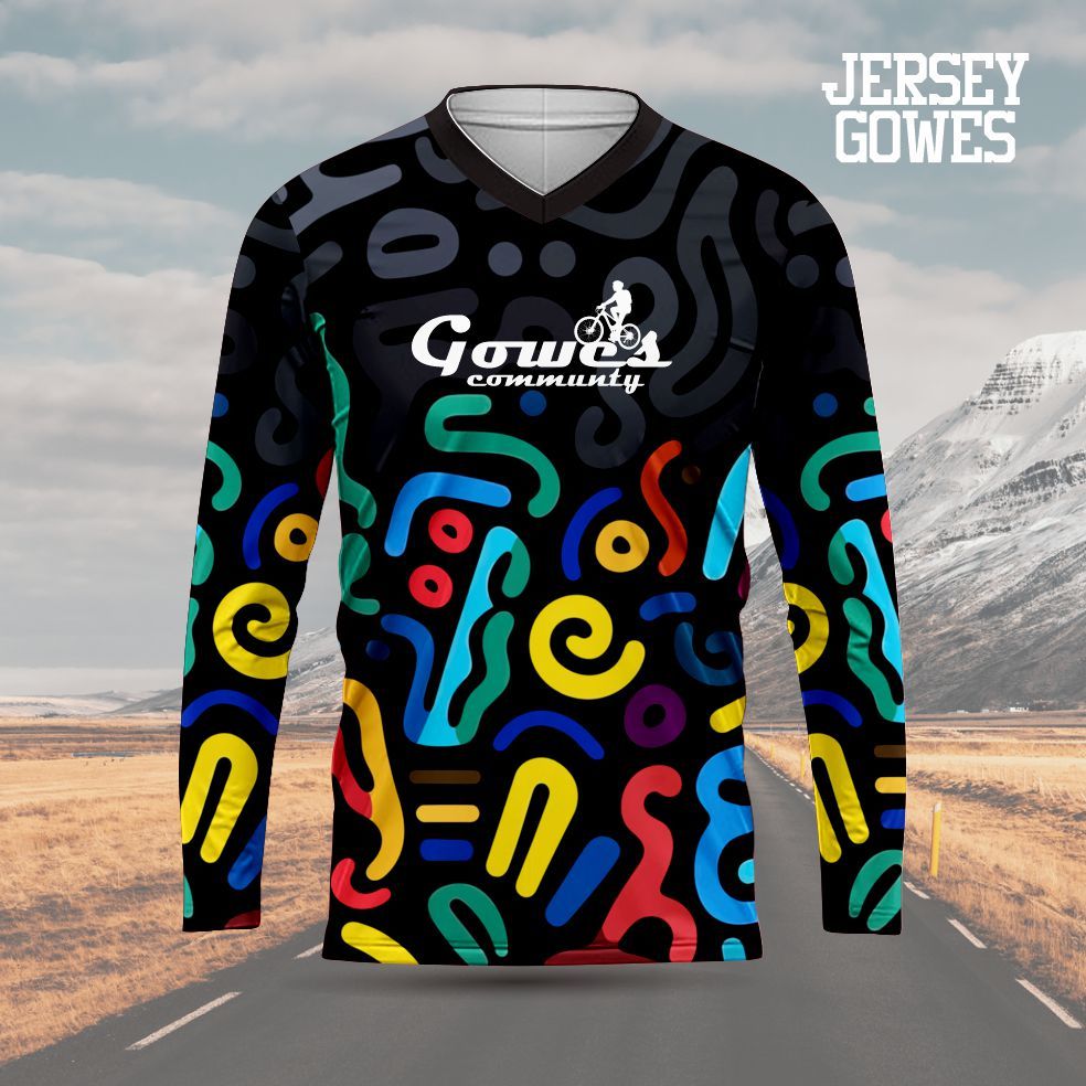 Jual JERSEY SEPEDAH JERSEY GOWES RIDE BIKE BAJU KAOS GOWES LENGAN ...