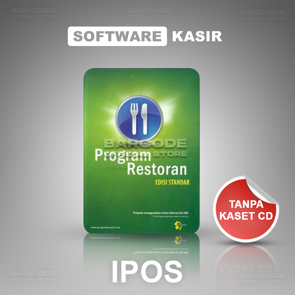 Jual PROGRAM SOFTWARE KASIR RESTO Aplikasi Restoran CD + Panduan ...