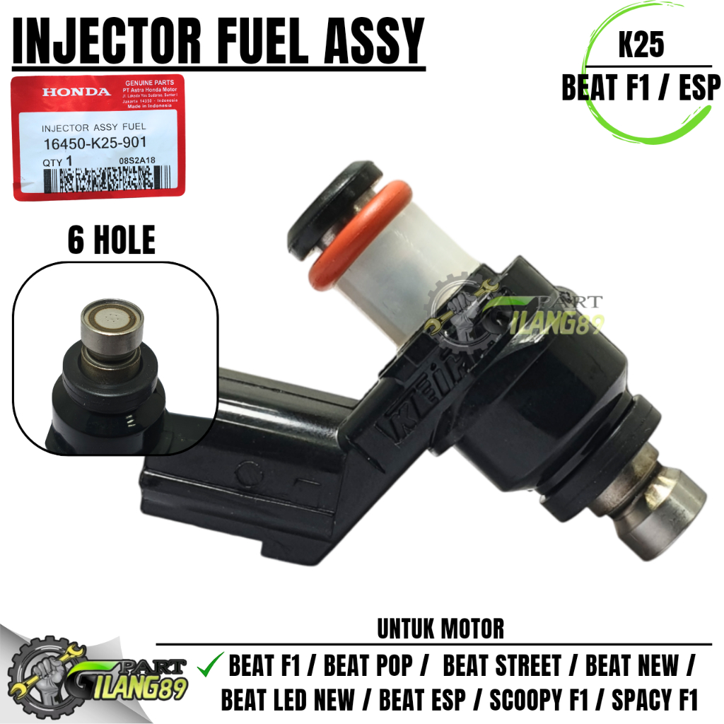Jual INJETOR K25 INJEKTOR BEAT F1 / BEAT POP / BEAT STREET / BEAT NEW ...