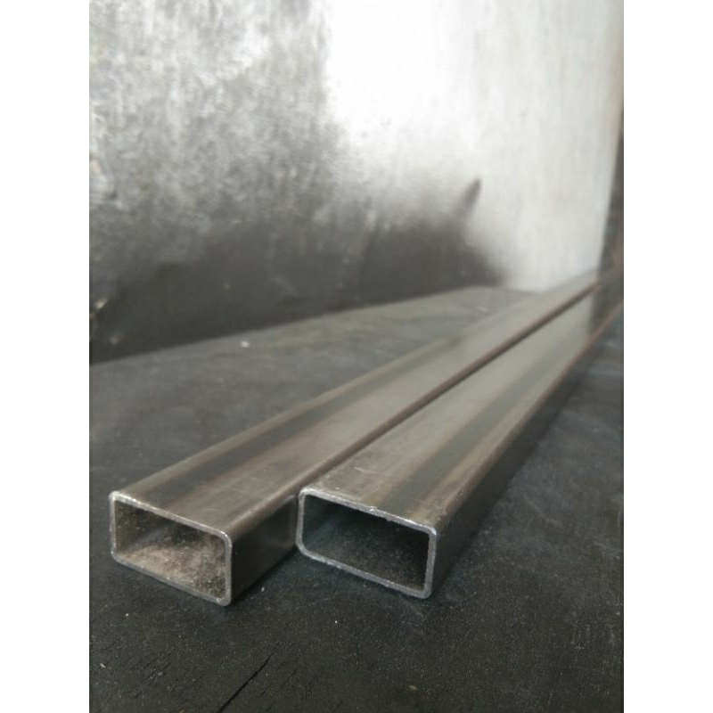Jual Pipa Besi Kotak / Hollow 25 mm x 12,5 mm Panjang 96 cm | Shopee ...