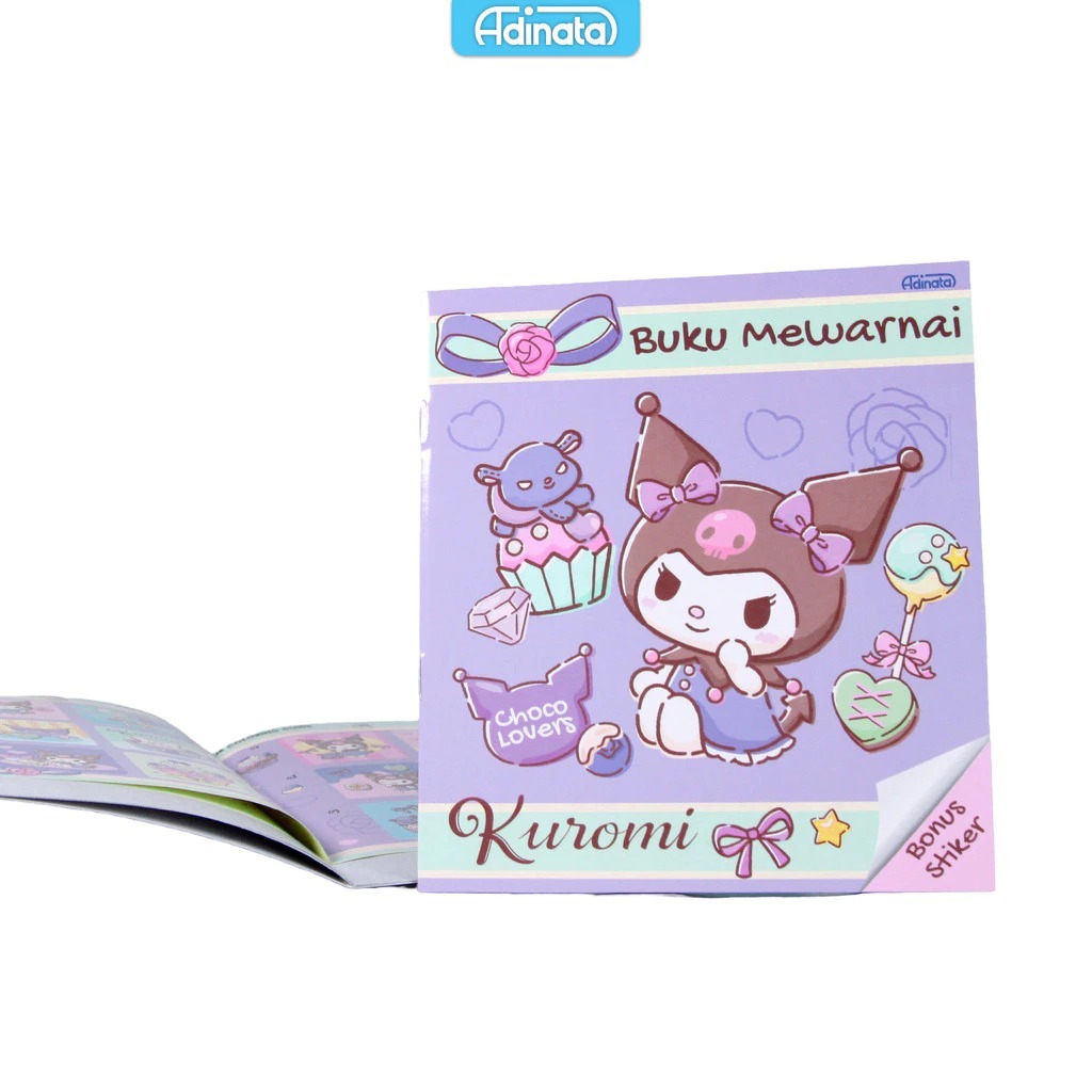 Jual Kuromi Coloring Book S Adinata / Buku Mewarnai / Buku Aktivitas ...