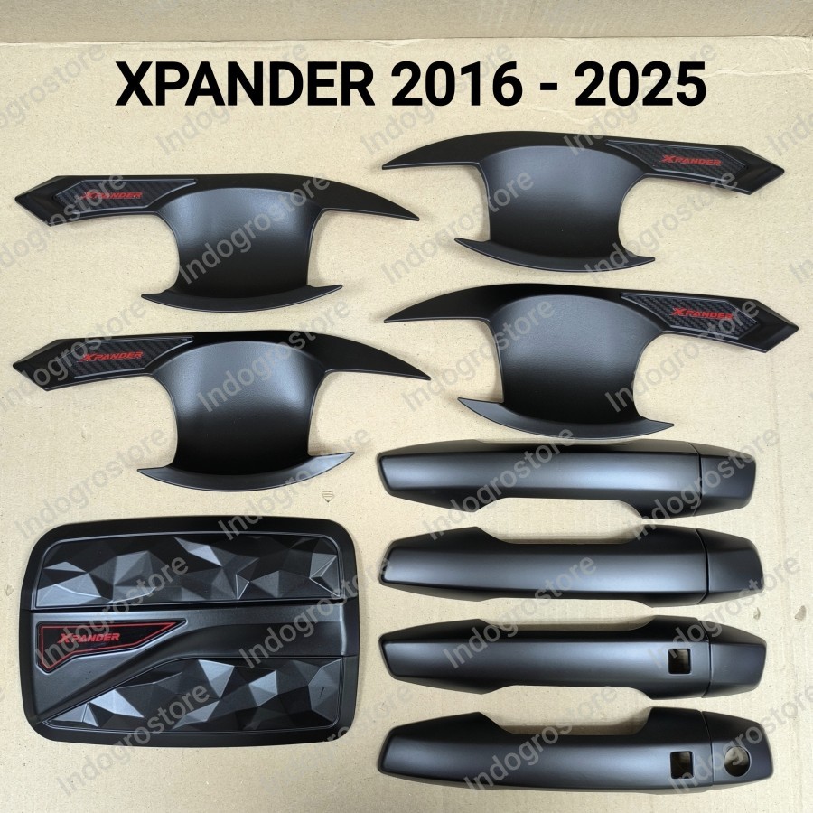 Jual Paket Cover Handle Outer Tangki Hitam Doff Mobil New Xpander 2016 2017 2018 2019 2020 2021 ...