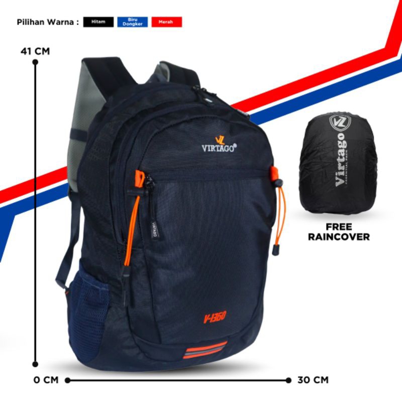 Jual tas ransel virtago/tas gunung/tas untuk SD/SMP/SMA/KULIAH/KERJA ...