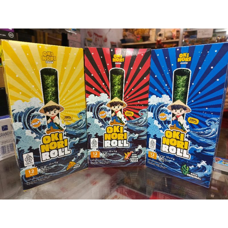 Jual OKI NORI ROLL 1 BOX ISI 12 PCS | Shopee Indonesia