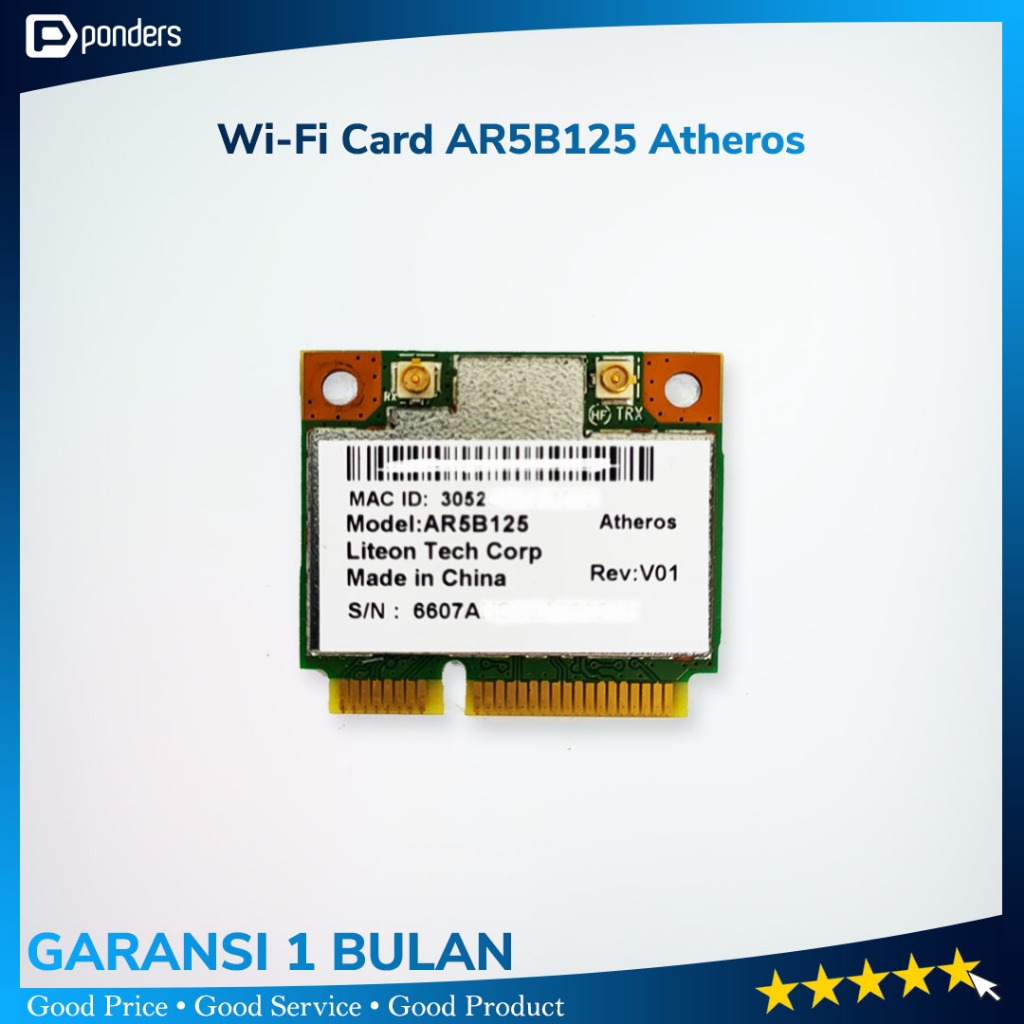 Jual WiFi Card / Wi-Fi Card Atheros AR5B125 | Shopee Indonesia
