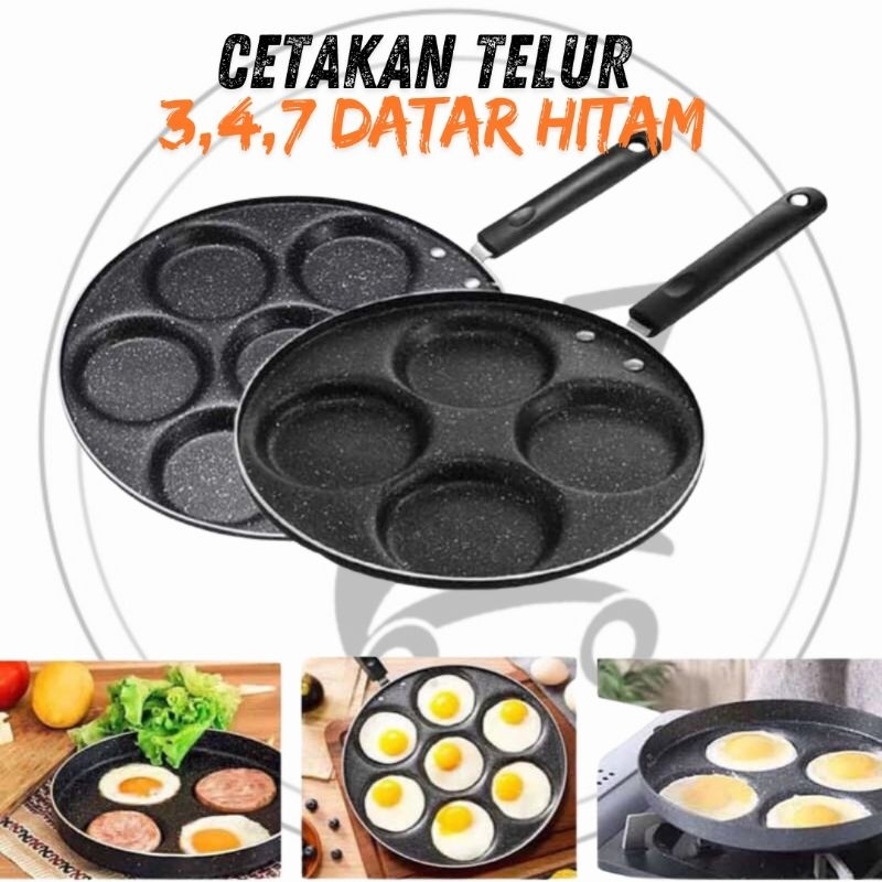 Jual PANCI CETAKAN TELUR 4 DATAR CETAKAN MARTABAK Panci Wajan 4 Lubang ...