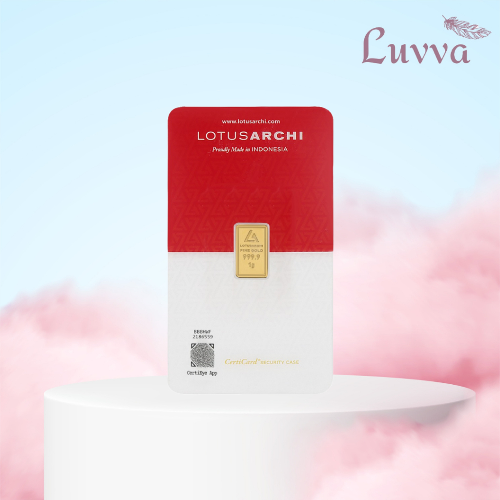 Jual Logam Mulia ( LM ) LOTUS ARCHI 1 Gram | Shopee Indonesia