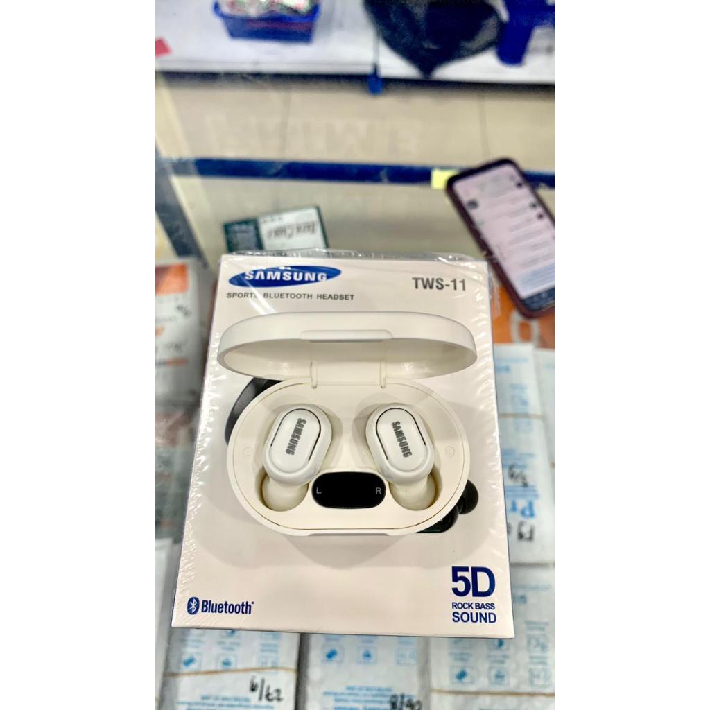 Jual TWS SAMSUNG BLUETOOTH TWS-11 5D ROCK BASS | Shopee Indonesia