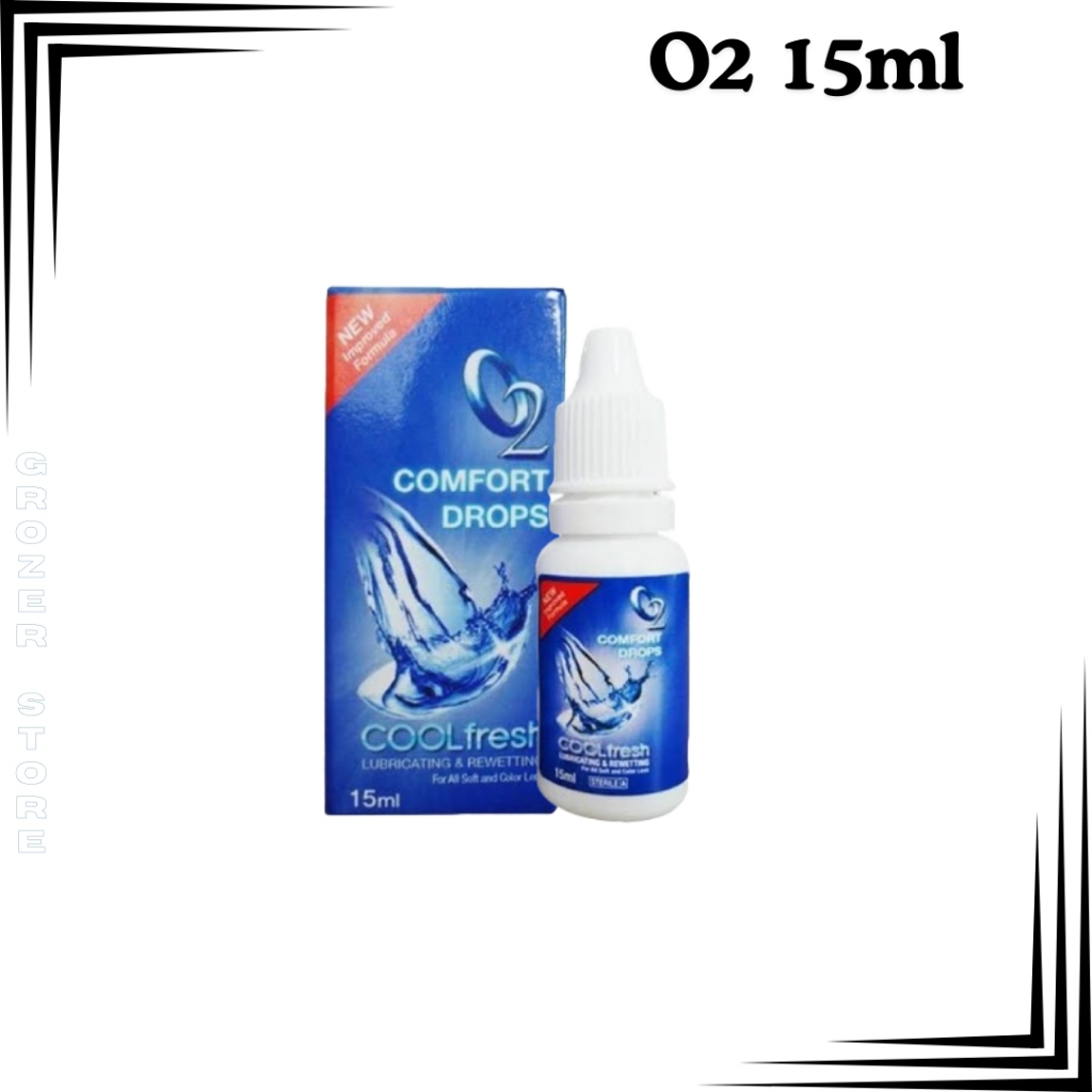Jual CAIRAN AIR TETES MATA SOFTLENS O2 15ml FRESH & COMFORT - EXPIRED ...