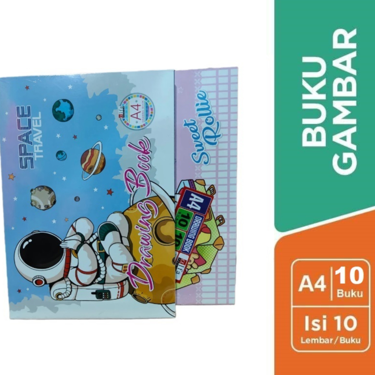 Jual BUKU GAMBAR A4 ALFA 1 PACK ISI 10 BUKU | Shopee Indonesia