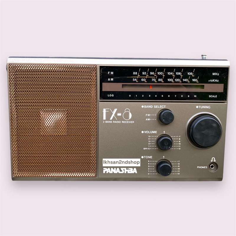 Jual Radio Jadul Antik Panashiba AM / FM Model FX-8 | Shopee Indonesia