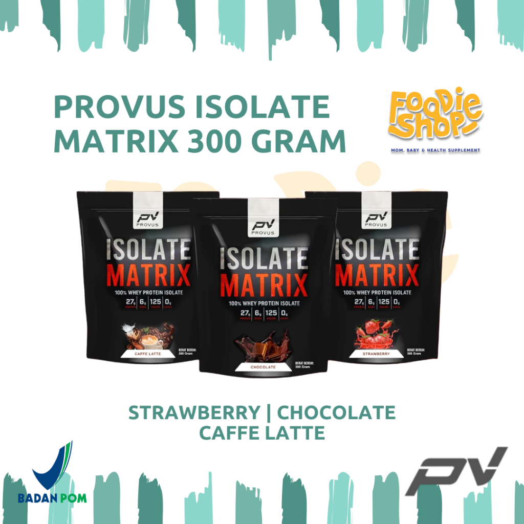 Jual Provus Isolate Matrix 300 Gram - Whey Protein Isolate | Shopee ...