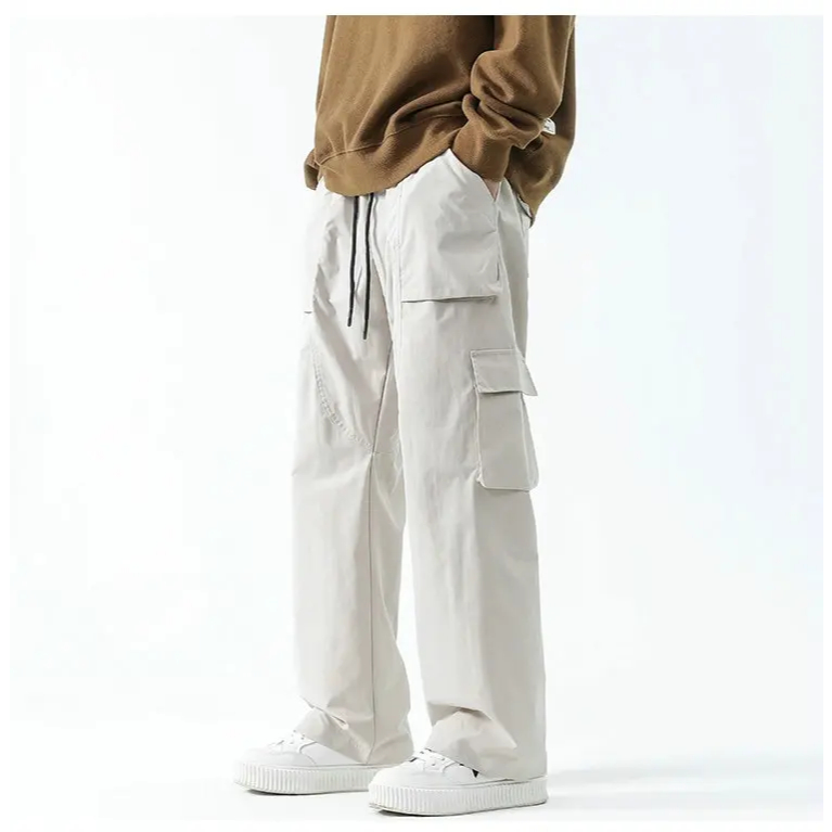 Jual SIGMA AIDEN Celana Cargo Pria Multi Pocket Streetwear Kasual ...