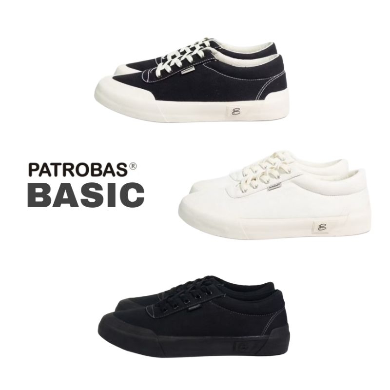 Jual Patrobas Basic Black White All-Black Off-White Original | Shopee ...