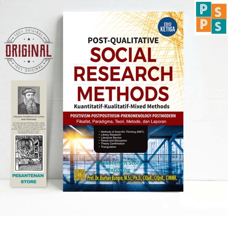Jual Buku Post-Qualitative Social Research Methods Kuantitatif ...