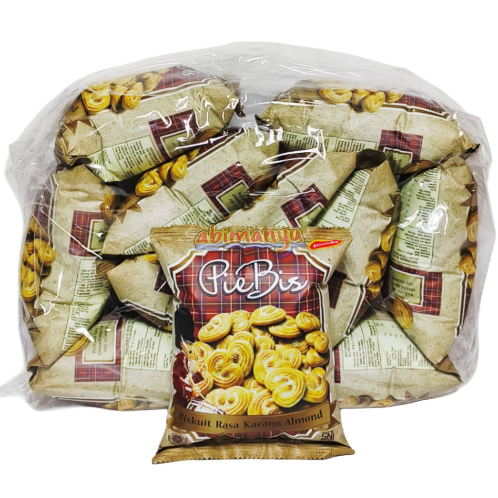 Jual monde piebis almond renceng isi 10 | Shopee Indonesia
