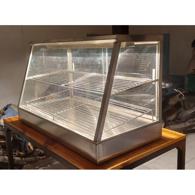 Jual Electric food warmer display / pemanas ayam goreng | Shopee Indonesia