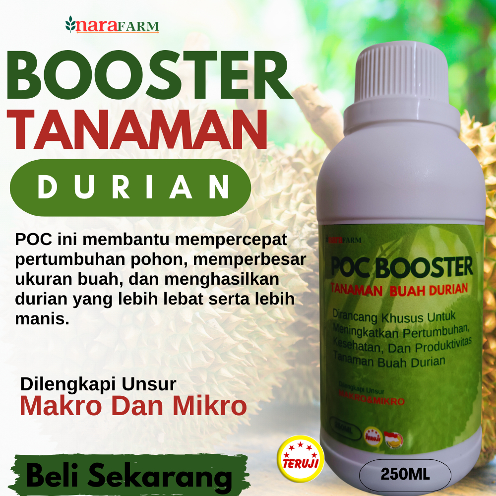 Jual Pupuk durian,Pupuk durian cepat berbuah,Pupuk booster durian,Pupuk organik cair untuk buah ...