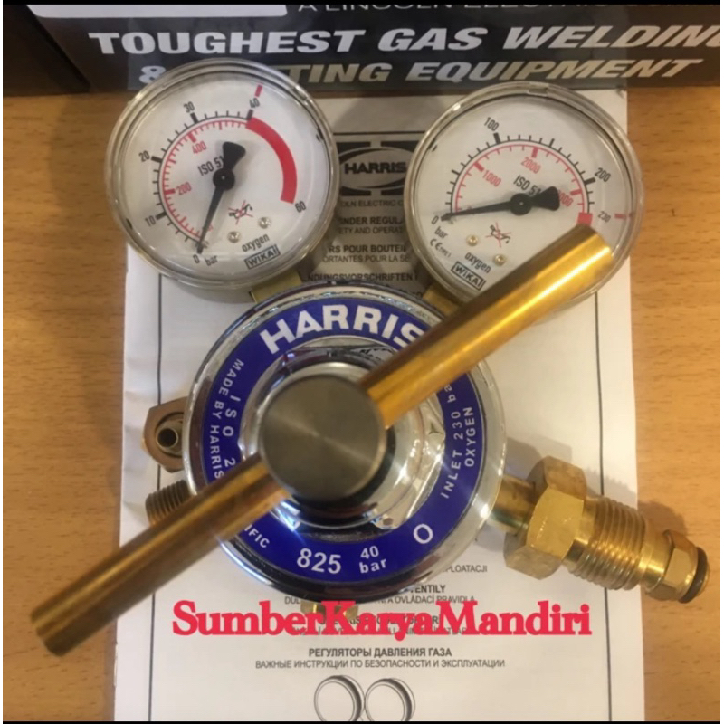 Jual Harris Regulator Oxygen 825ARS-40-O2(40Bar) | Shopee Indonesia
