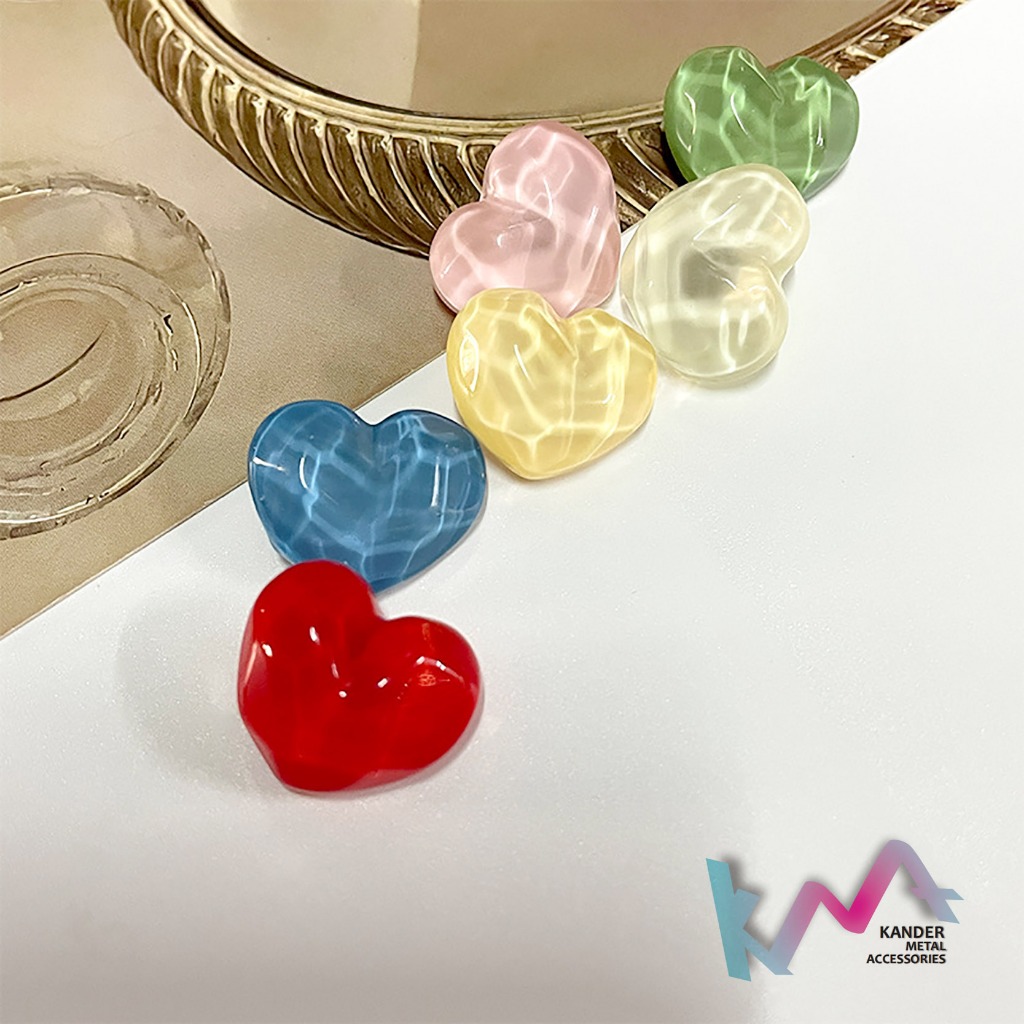 Jual KANDER Alloy Love Button Kancing Hias bentuk Hati QQ-J10 | Shopee ...