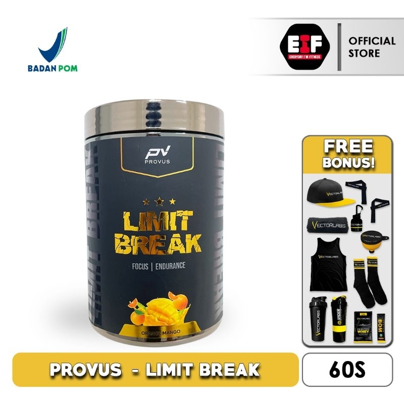 Jual PROVUS Limit Break 60 serving/450g | Shopee Indonesia