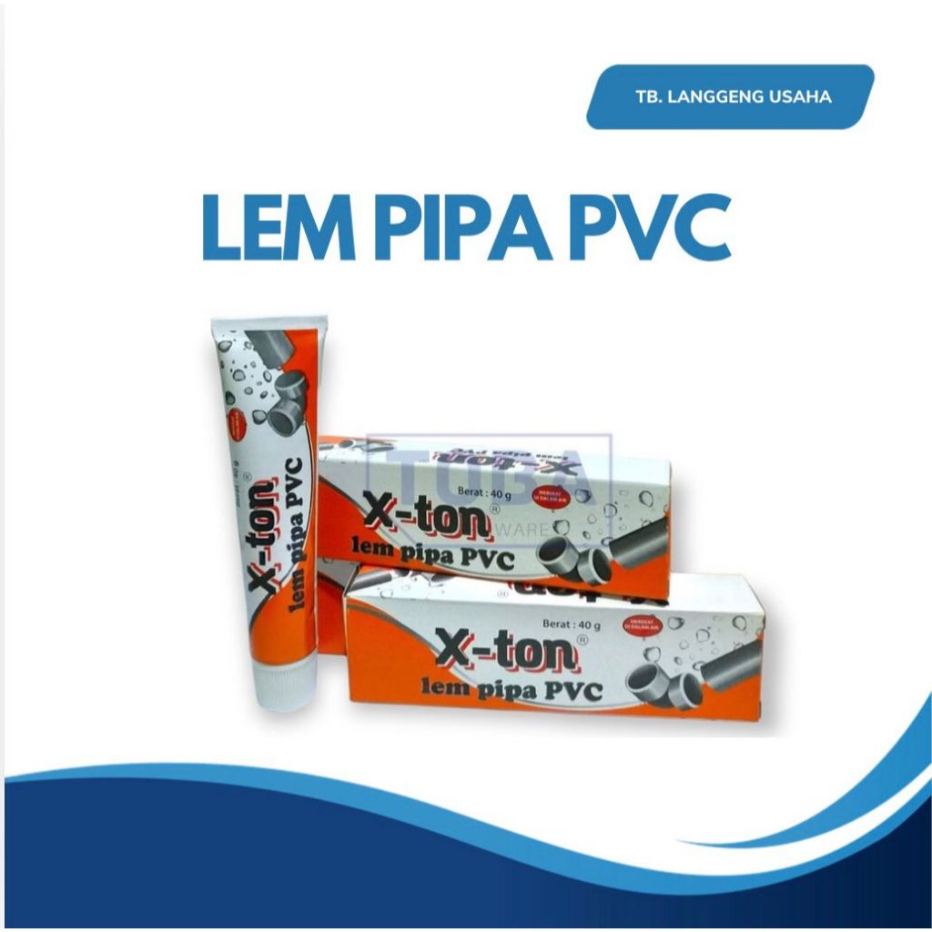 Jual X-TON LEM PIPA PVC AIR BOCOR SUPER KUAT PARALON ISARPLAS | Shopee ...